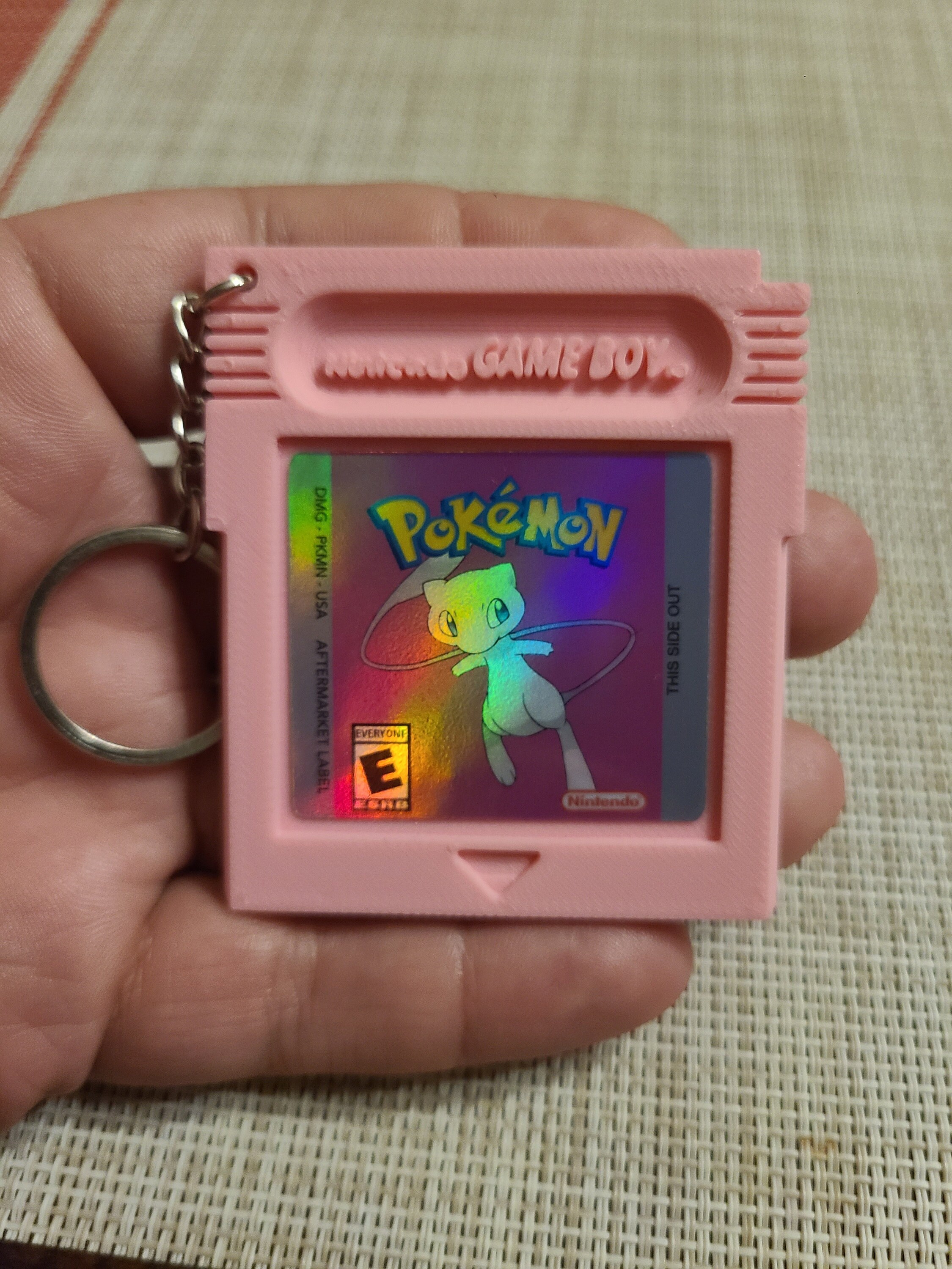 Pokémon 3D Printed Gameboy Color GBC Red Yellow Blue Gold Silver ...