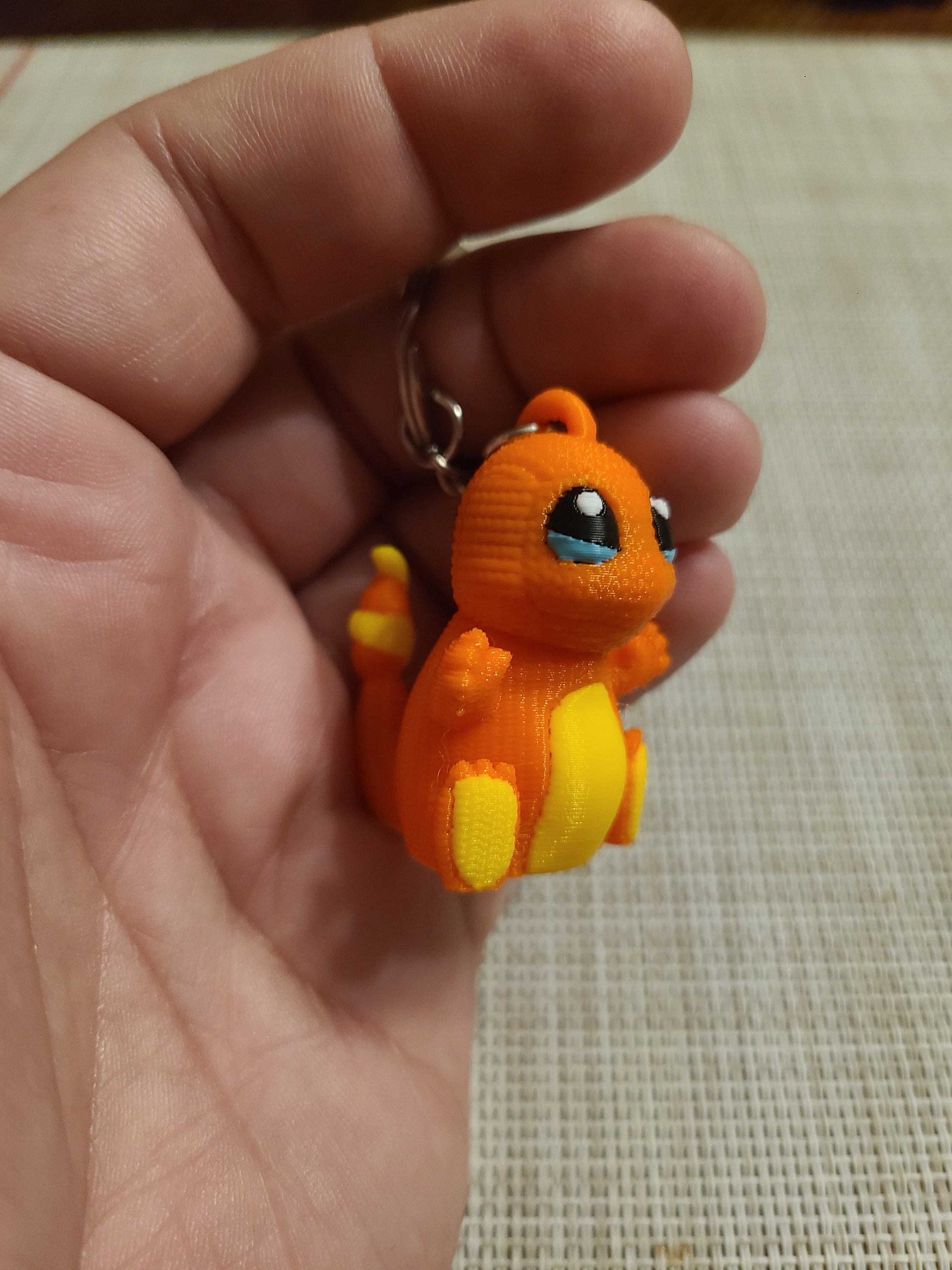 Pokémon Knitted Pokemon 3D Printed Keychain Retro Party Favor Pikachu ...