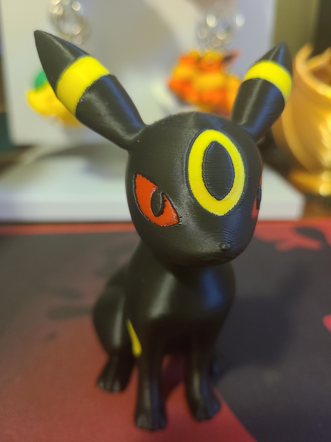 Umbreon Figure Pokemon 5 Inches Tall Retro Nintendo Pikachu - Etsy