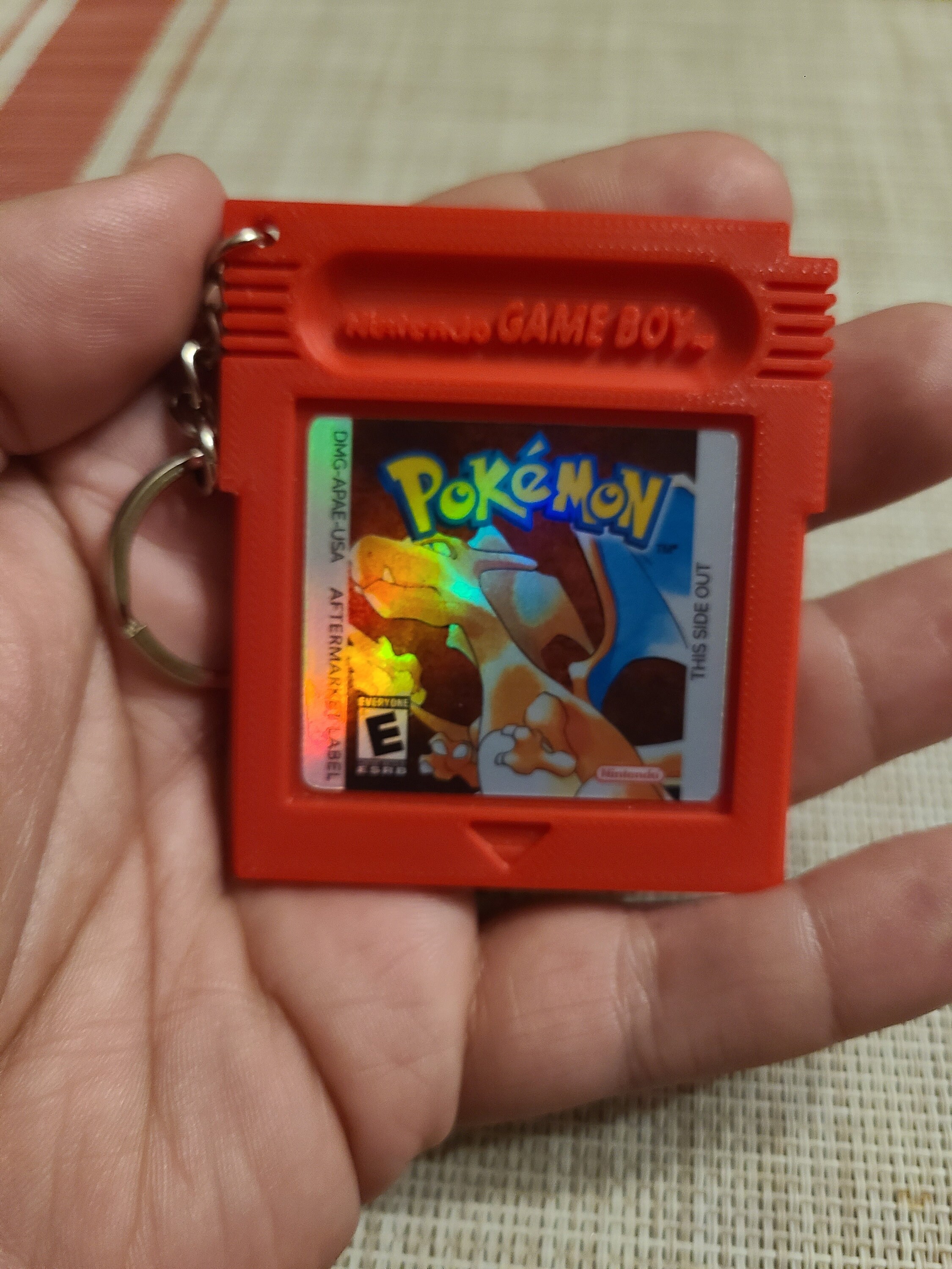 Pokémon 3D Printed Gameboy Color Charizard GBC Red Blue Gold Silver ...