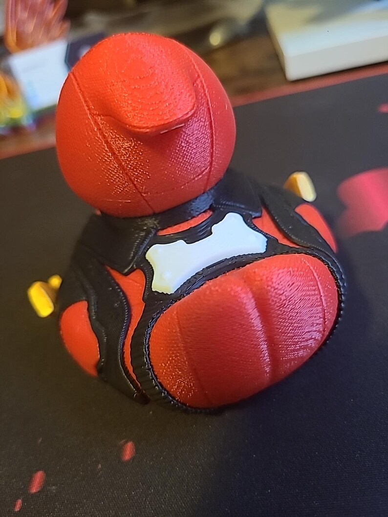 Deadpool Duck 3D Printed Large Small Mini Sizes Jeep Duck Plastic ...