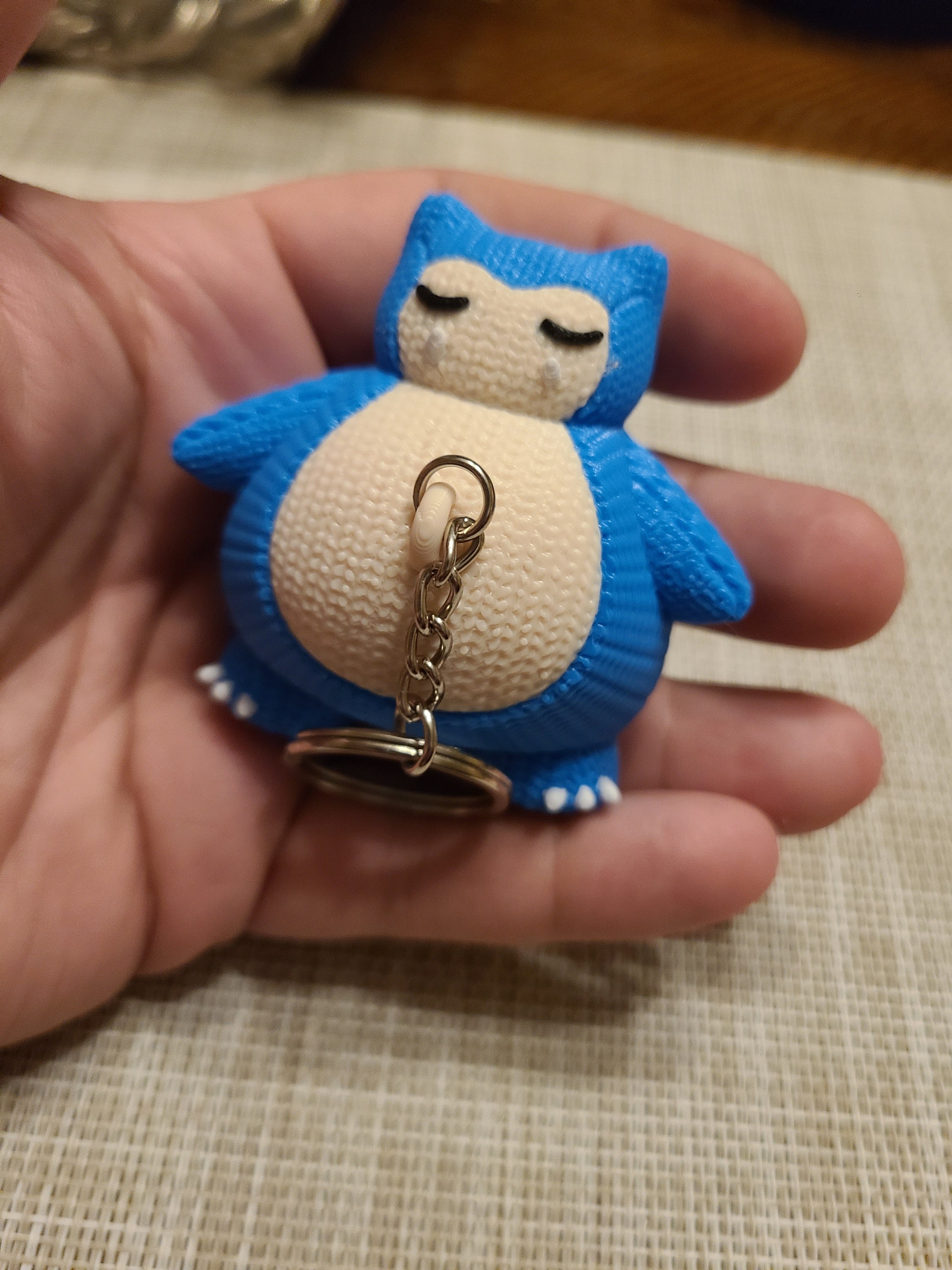 Pokémon Knitted Pokemon 3D Printed Keychain Retro Party Favor Pikachu ...