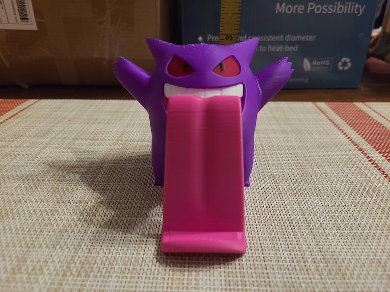 Gengar Pokemon Phone Stand PSA Cards Pokemon Cards Tablet Retro Pikachu ...