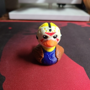 Jason Voorhees Duck 3D Printed Mini Small Large Size Jeep Duck Plastic ...