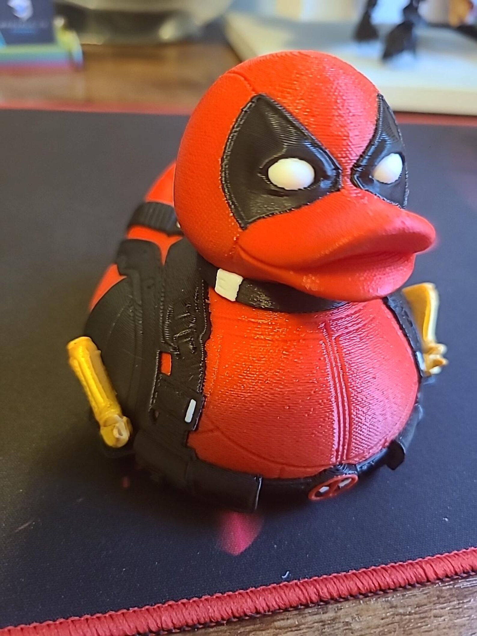 Deadpool Duck 3D Printed Large Small Mini Sizes Jeep Duck Plastic ...