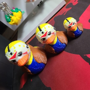 Jason Voorhees Duck 3D Printed Mini Small Large Size Jeep Duck Plastic ...