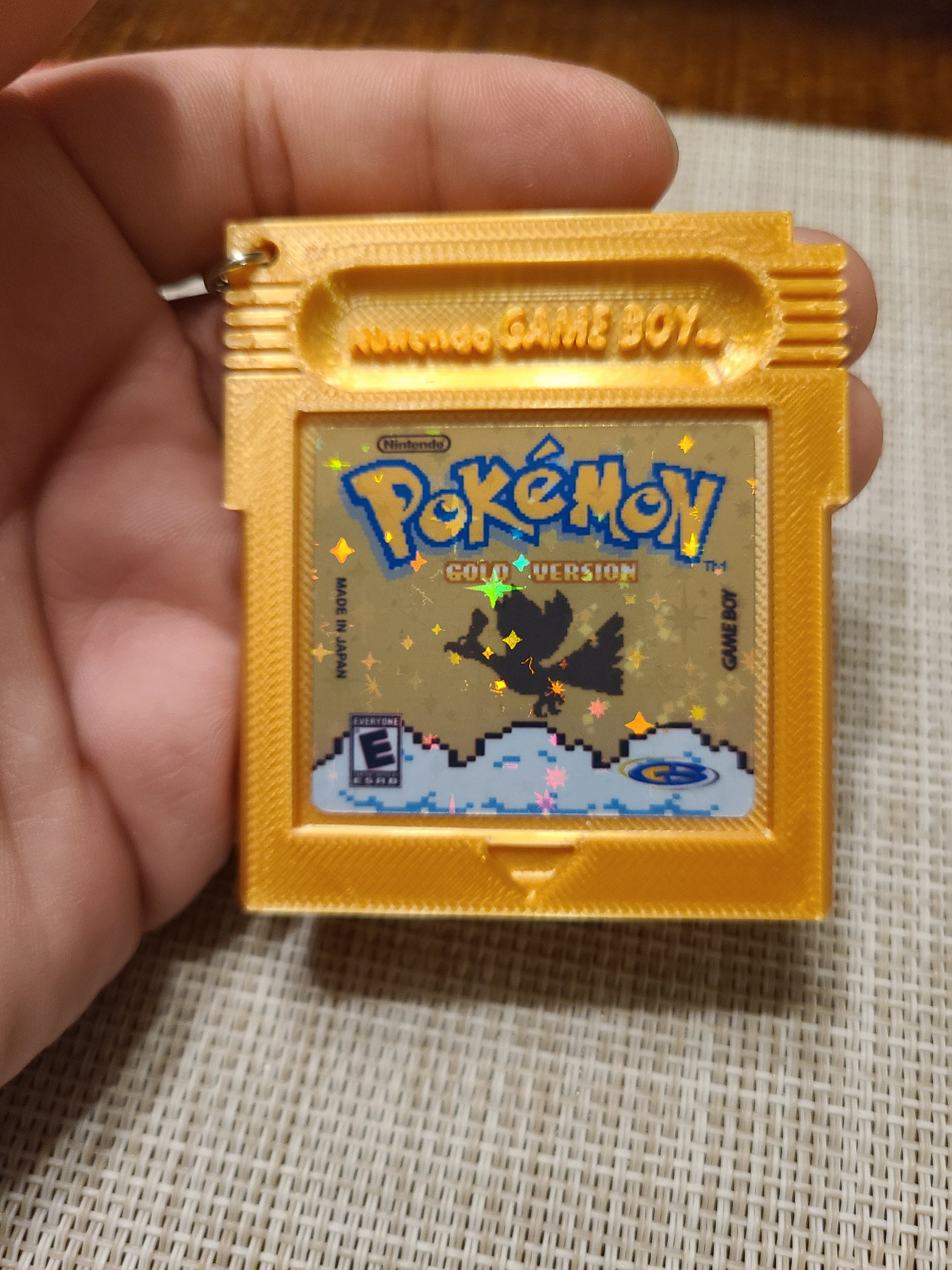 Pokémon 3D Printed Gameboy Color Ho-oh GBC Red Yellow Blue Gold Silver ...