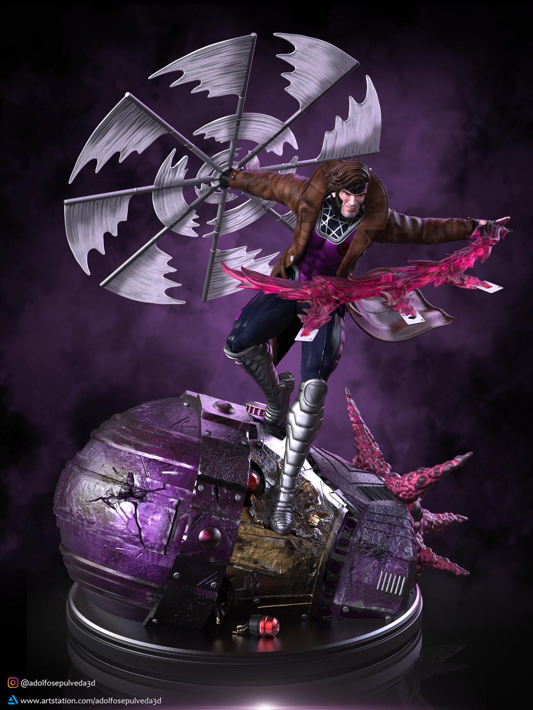 Gambit Action Pose Figure – Perfect for Gift & Display - Etsy