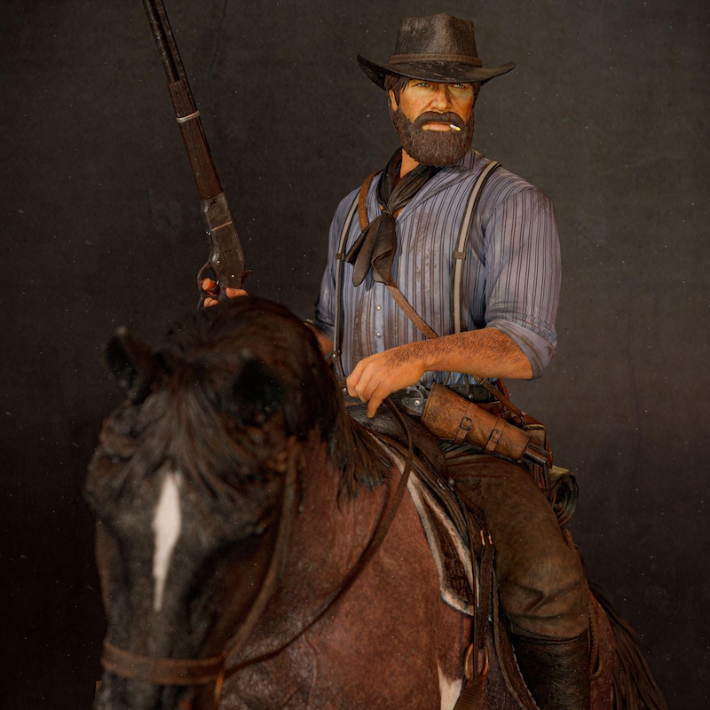 Arthur Morgan Figure - Etsy