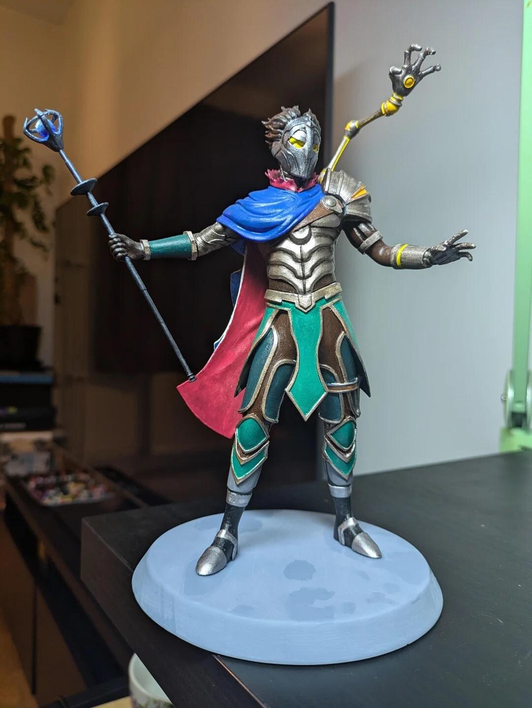 Viktor Arcane Figurine – Hand-painted League of Legends Collectible - Etsy