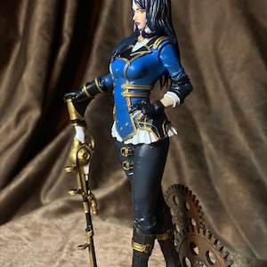 Caitlyn League of Legends 3D Printed Collector's Figurine - Etsy