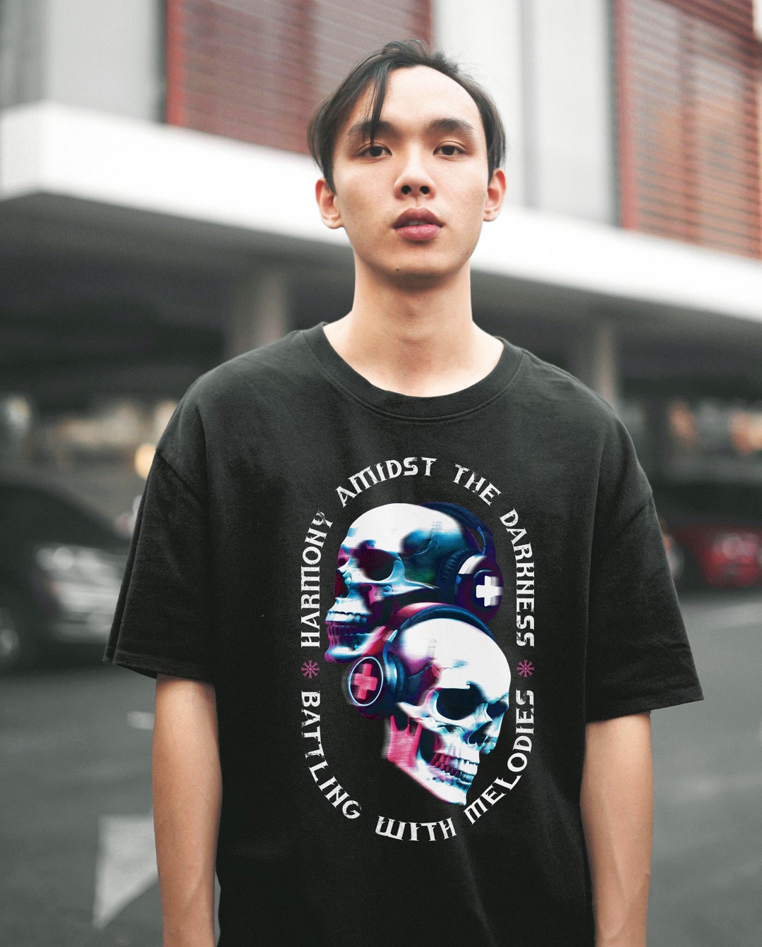 Ultimate Streetwear Collection: Skull Music Punk Shirt Vintage T-shirt ...