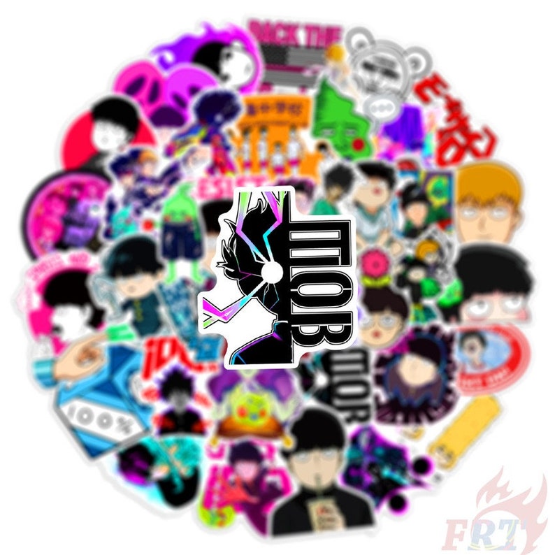 100 Mob Psycho 100 Sticker Pack for Laptop/water Bottle/skate Board ...