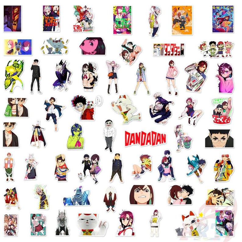 110 DANDADAN Stickers Pack for Laptop | Water Bottle | Skate Board ...