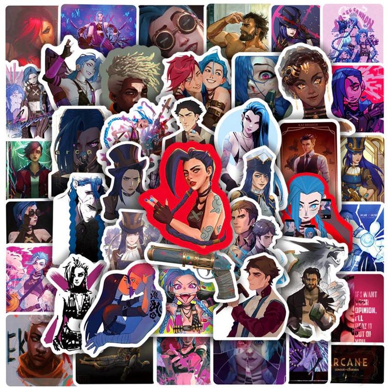 Arcane Stickers - Etsy