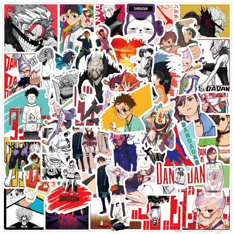 110 DANDADAN Stickers Pack for Laptop | Water Bottle | Skate Board ...