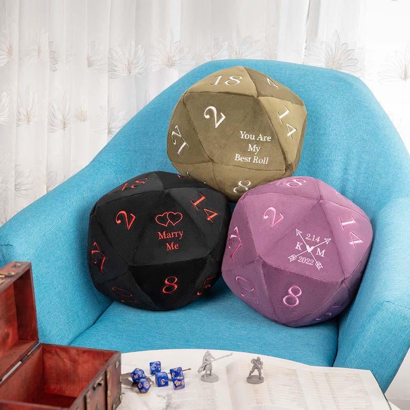 Plush Pillow Dnd Dice - Etsy