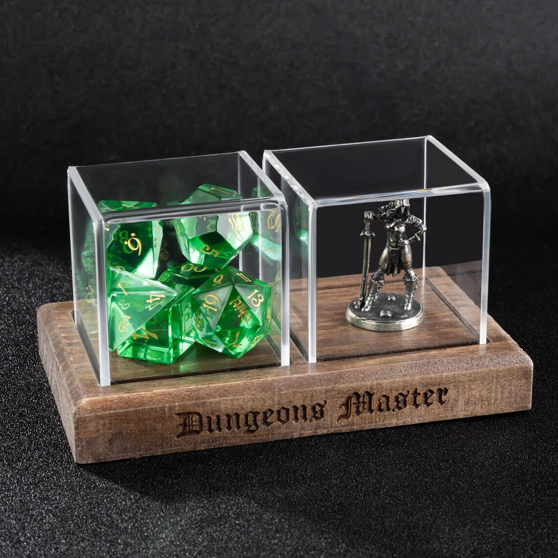 Custom DND Character and Dice Display Vaults/tombs, Miniature Display ...