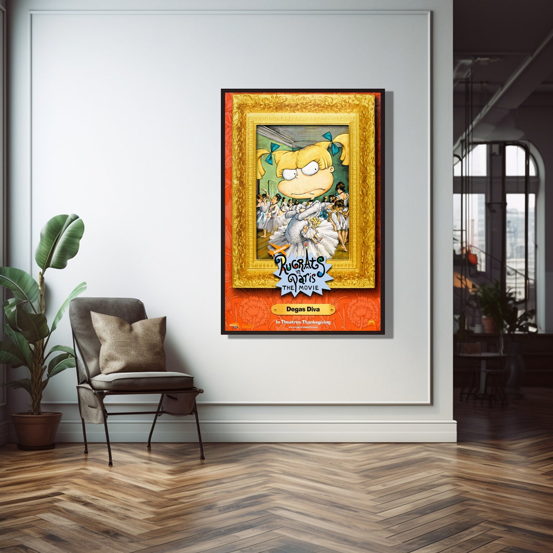 Rugrats in Paris the Movie Poster,gift for Friends,unique Wall Art ...
