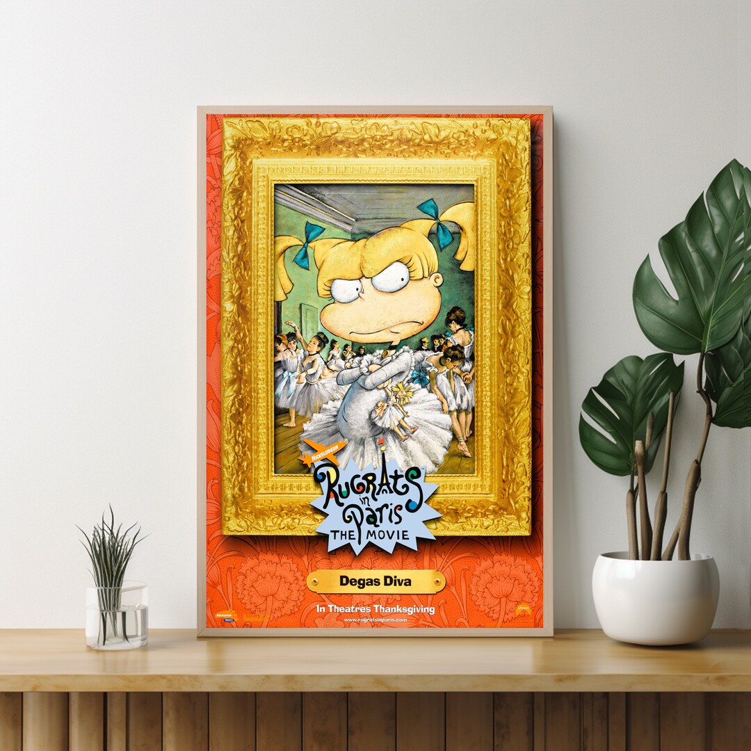 Rugrats in Paris the Movie Poster,gift for Friends,unique Wall Art ...