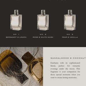 Perfume Branding Template: Social Media & Email (canva DIY Template) - Etsy