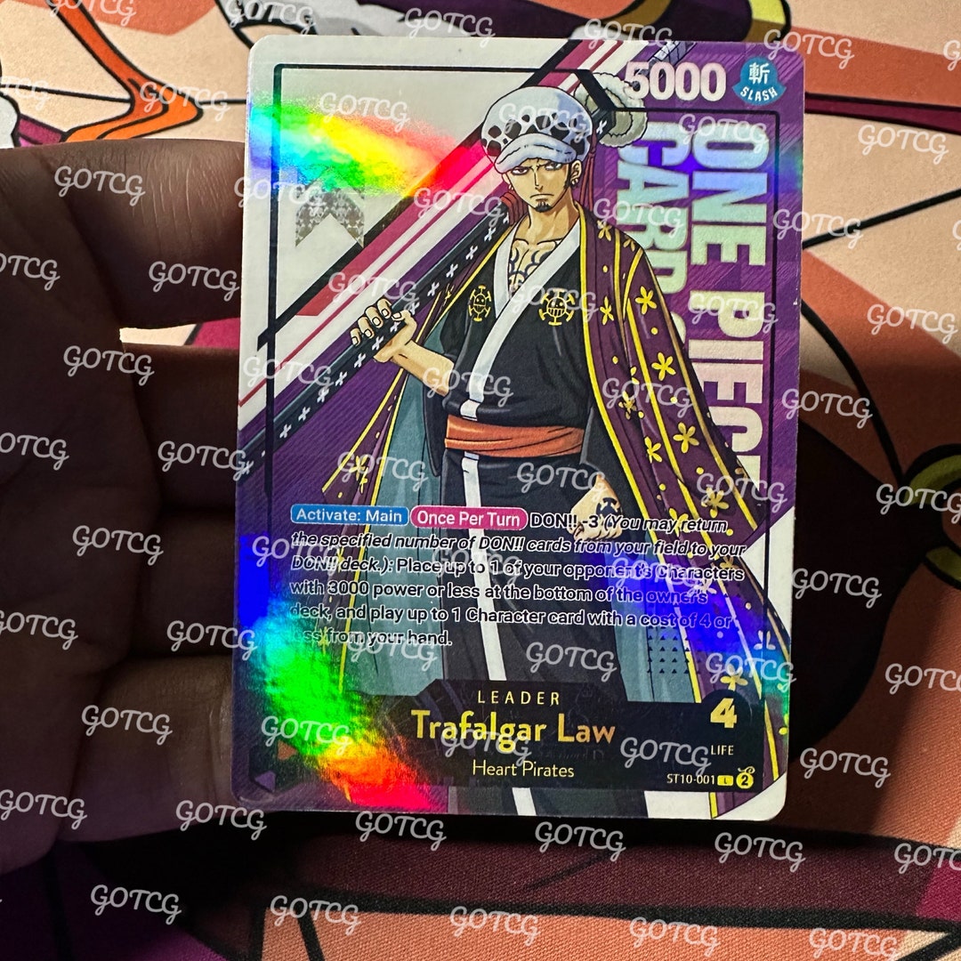 Law Custom Leader CHAMPIONSHIP - Red Purple ST10 - Holographic Handmade ...