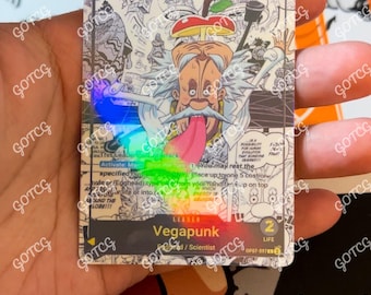OP07 Vegapunk - Custom Leader OPTCG - Etsy