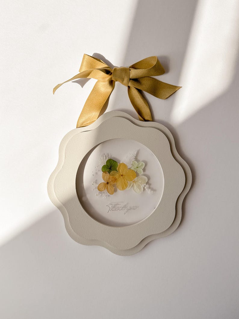 Personalized Floral Handmade Gift – Floral Decor – Herbarium – Pressed ...