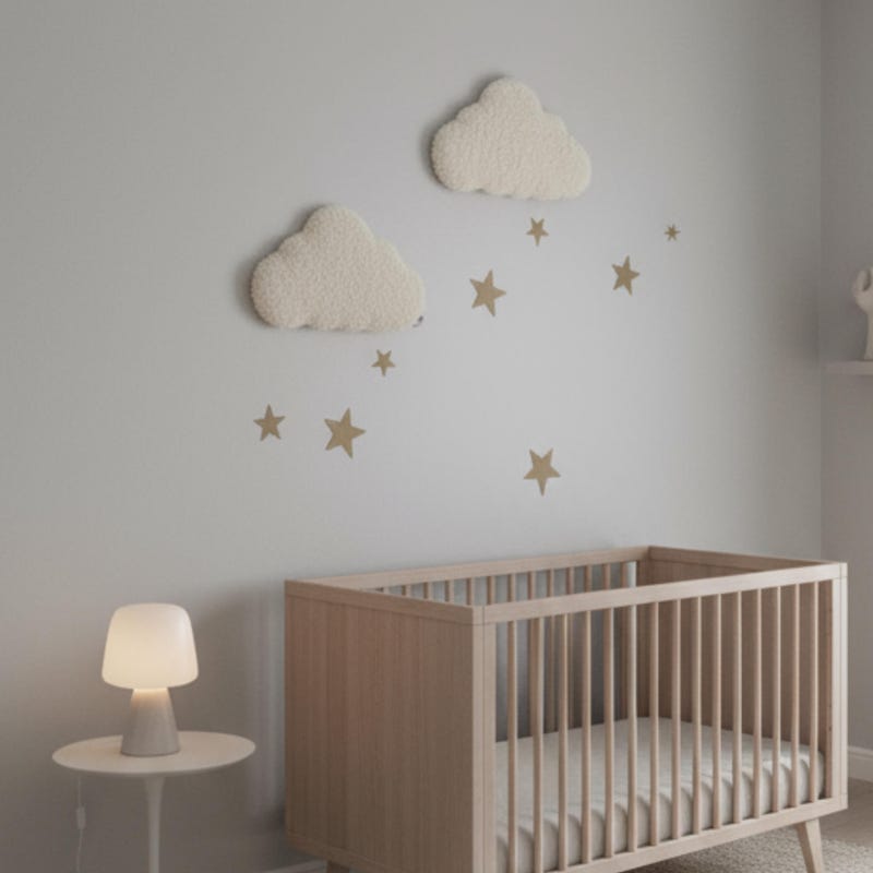 Cloud Wall Art - Etsy UK