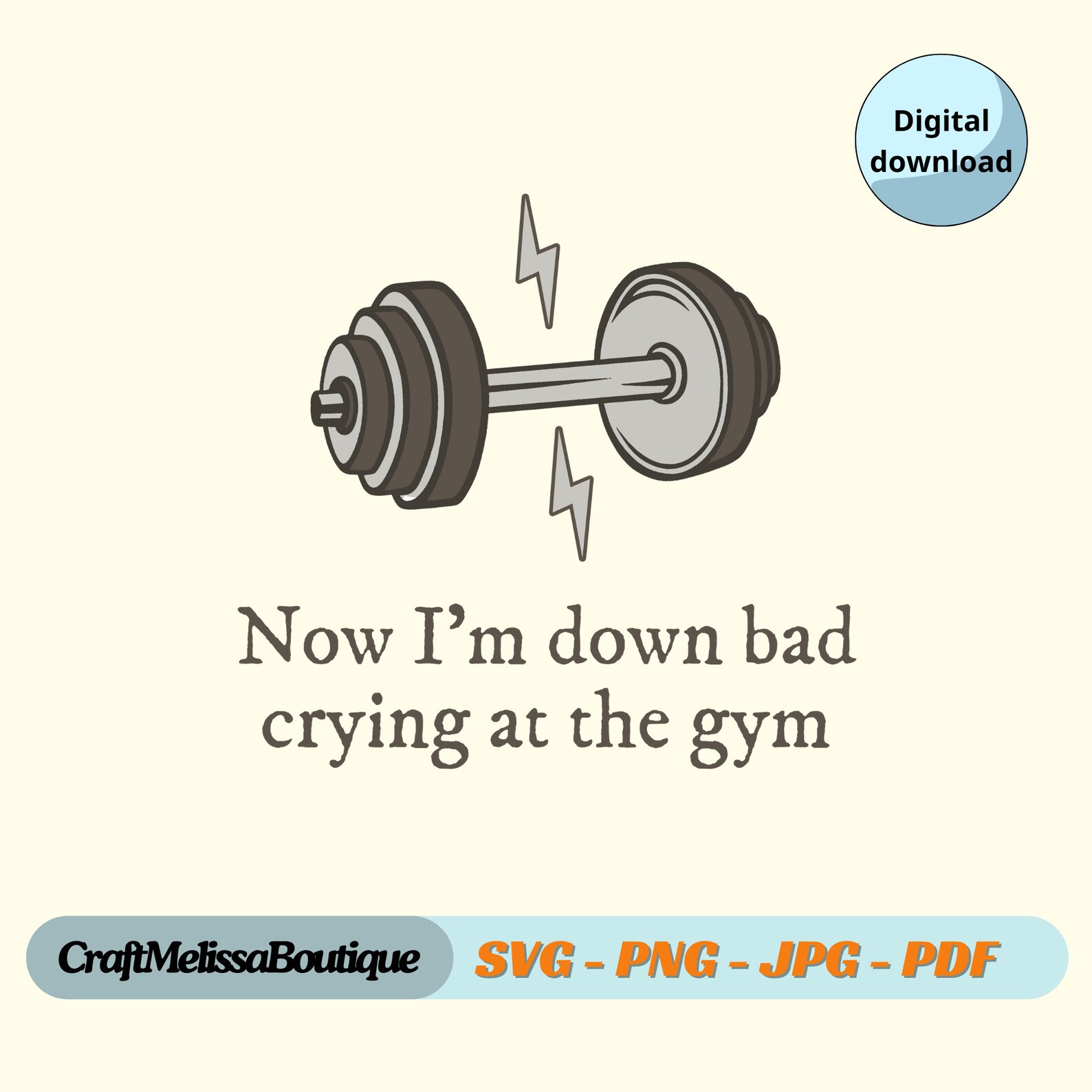 Down Bad Crying at the Gym Svg Png, TTPD Svg, the Tortured Poets ...