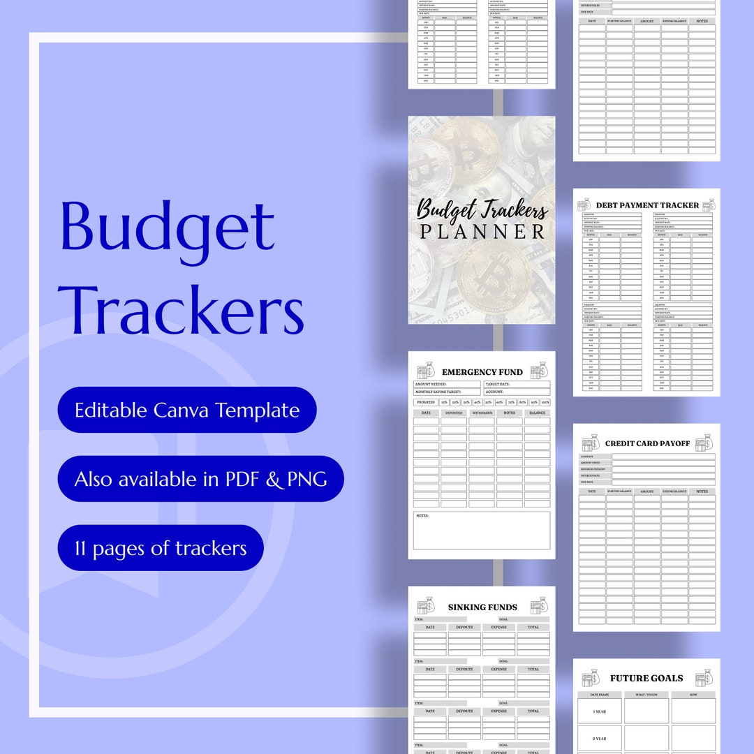 Planner Monthly Expense Planner for Budget Management Financial ...