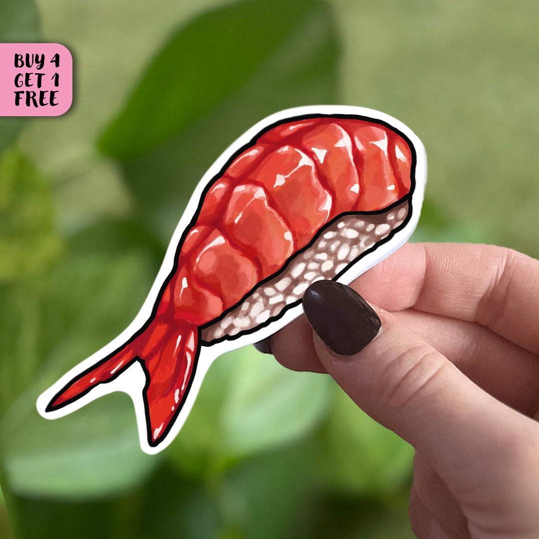 Nigiri Sushi Sticker Cute Stickers Planner Stickers Journal Decor ...