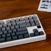 Cool Black Gradient Backlit PBT ISO Keycap Set for Mechanical Keyboard ...