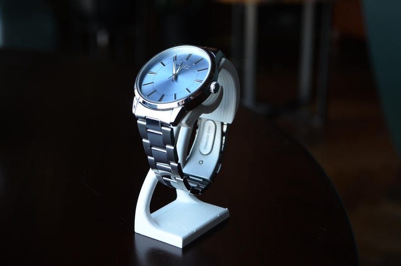 Watch Stand Holder – Minimalist Desk Organizer, 3D Printed Adjustable ...