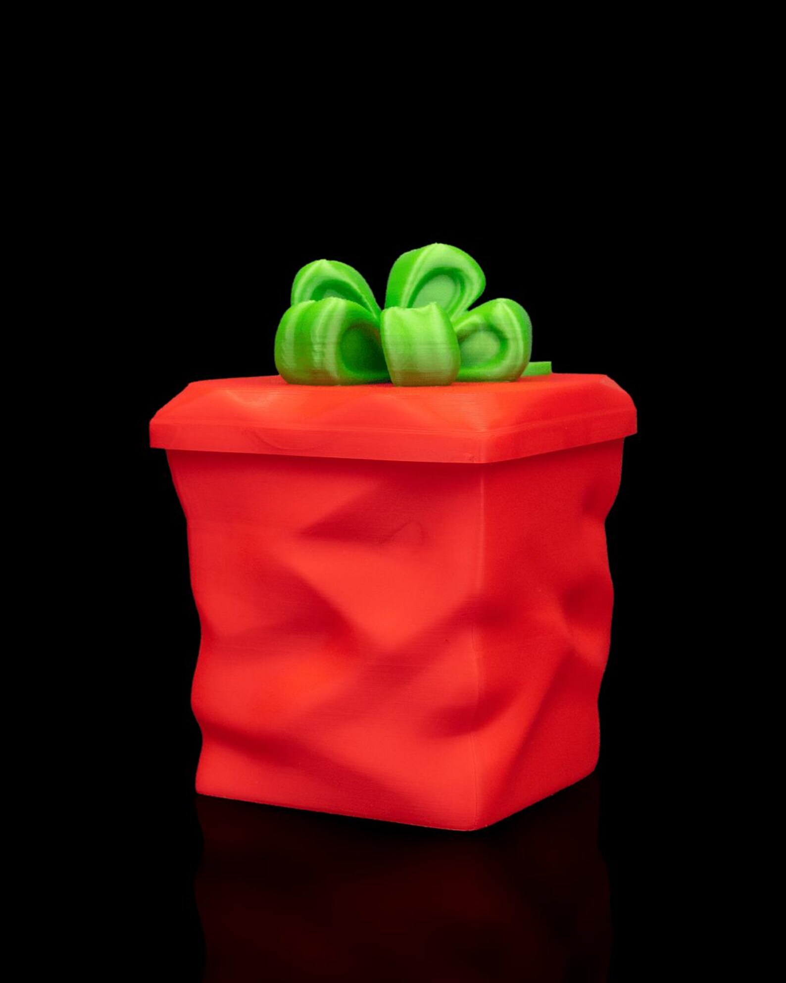 Mini Reindeer Figure With Gift Box Option – 3D Printed Christmas ...