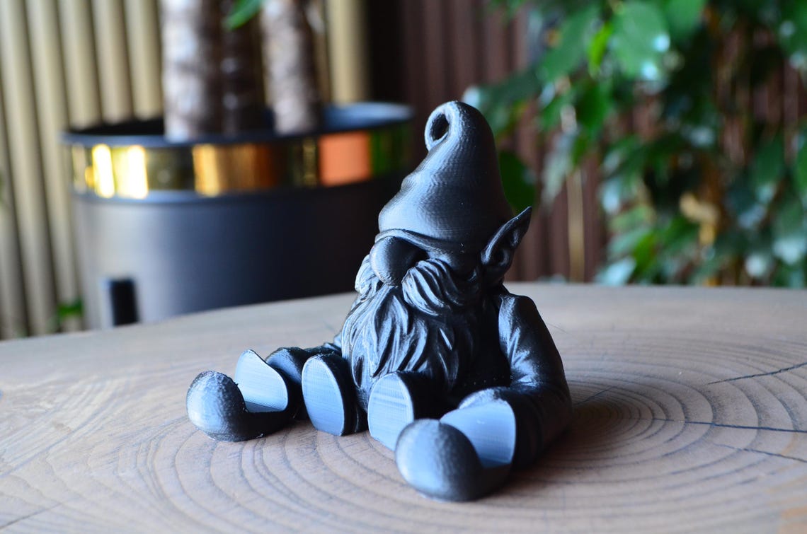 Dwarf Phone Holder 3D Printed Desk Stand Cute Smartphone Mount Unique ...