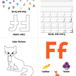 Alphabet Mini Book Bundle for Preschool & Kindergarten | Printable ABC ...