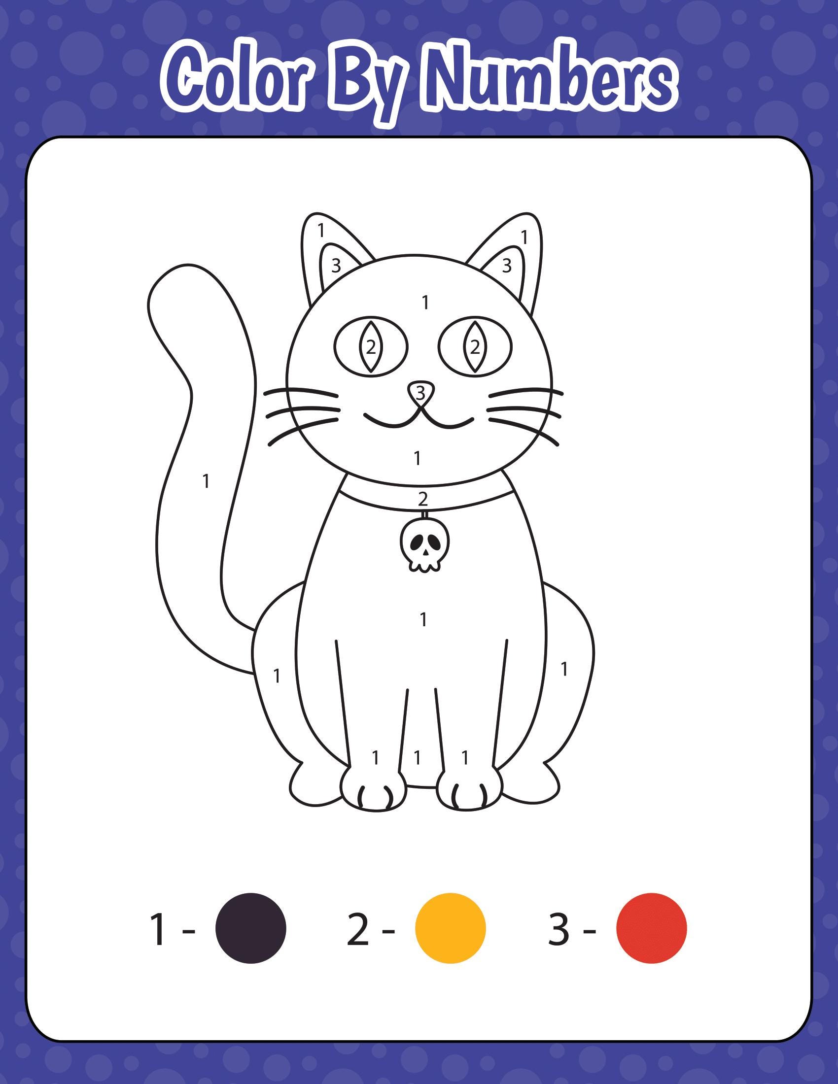 36-page Color Activities Workbook for Preschool and Kindergarten – Fun ...