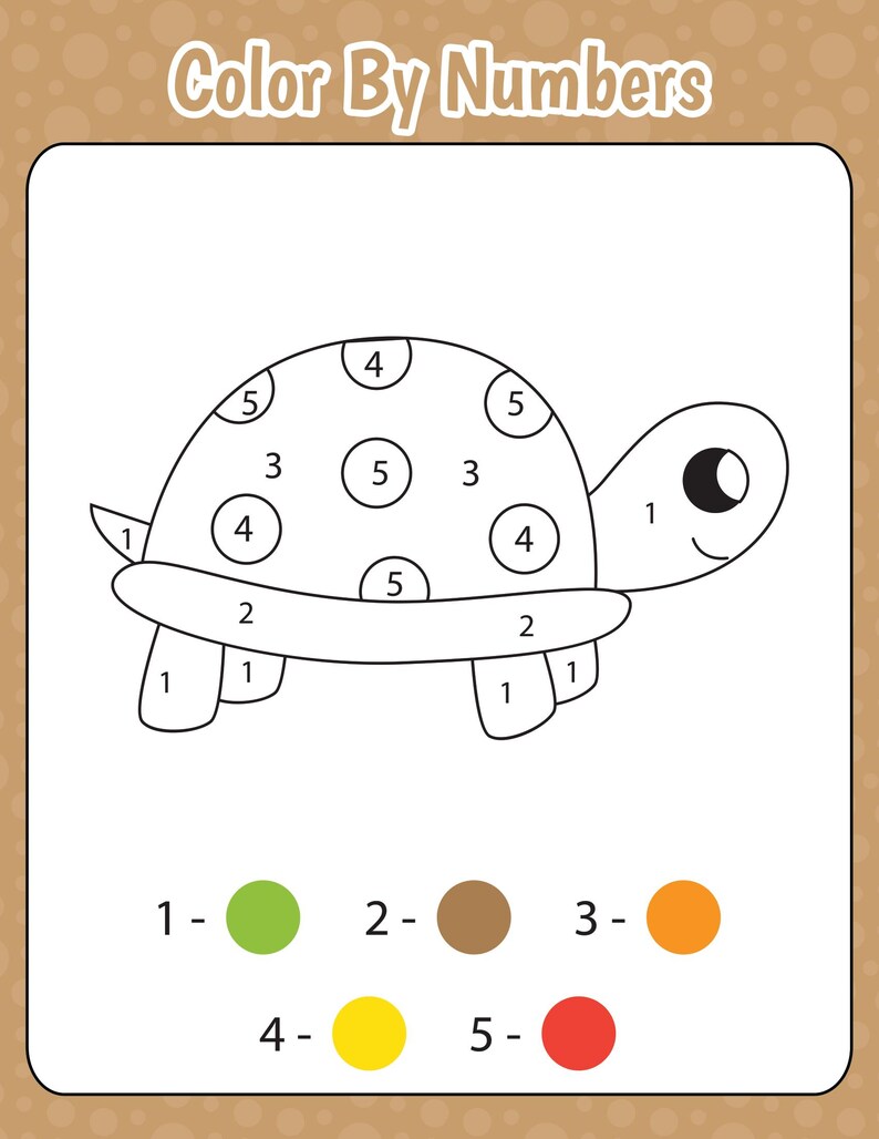 36-page Color Activities Workbook for Preschool and Kindergarten – Fun ...