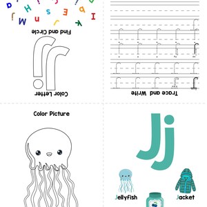 Alphabet Mini Book Bundle for Preschool & Kindergarten | Printable ABC ...