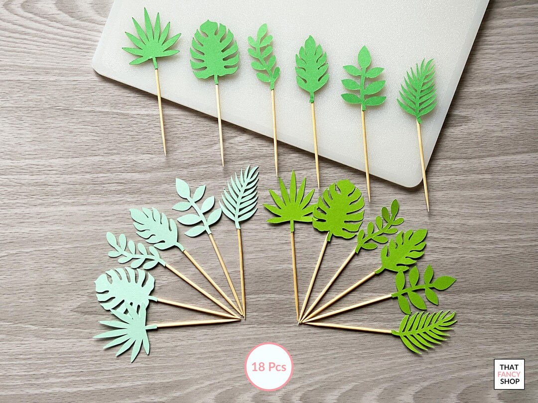 Leaf Topper for Jungle, Safari, Dinosaur or Zoo Animal Theme Party ...
