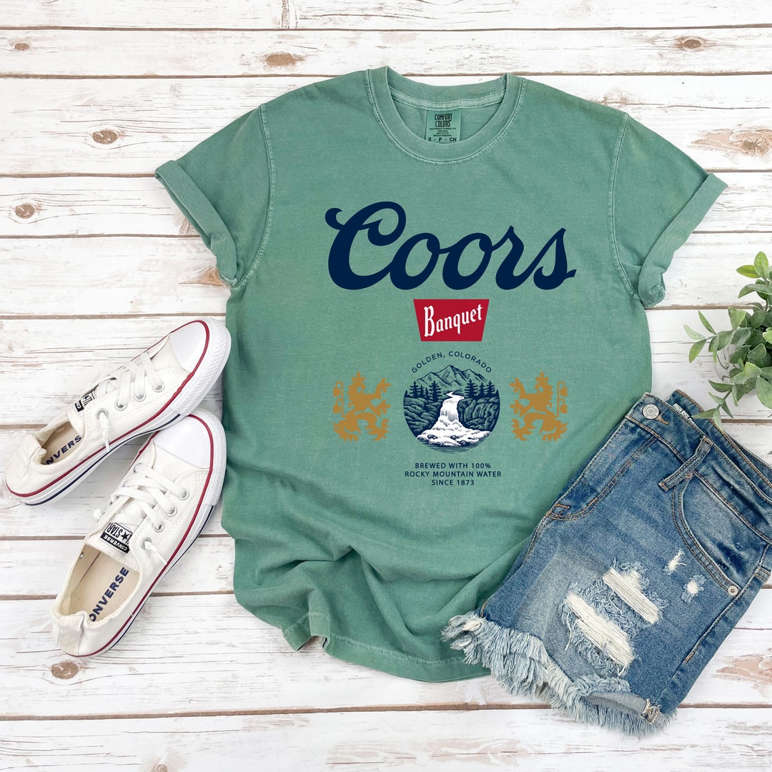 Coors Cowboy Vintage Comfort Color Western Shirt Retro Rodeo Shirt ...