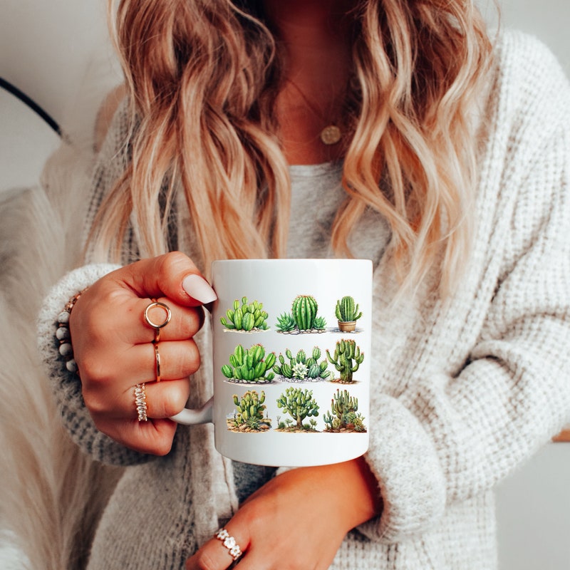 Cactus Mug - Etsy