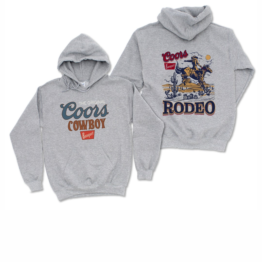 Rodeo Western Cowboy Hoodie, Vintage 90s Graphic Western Hoodie, Retro ...