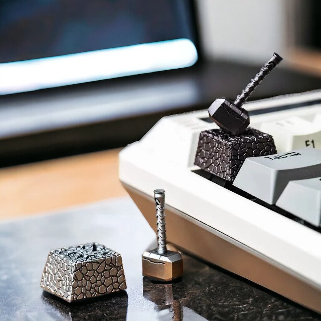 Artisan Keycap, Custom Keycap, Metal Keycap, Handmade Keycap for ...