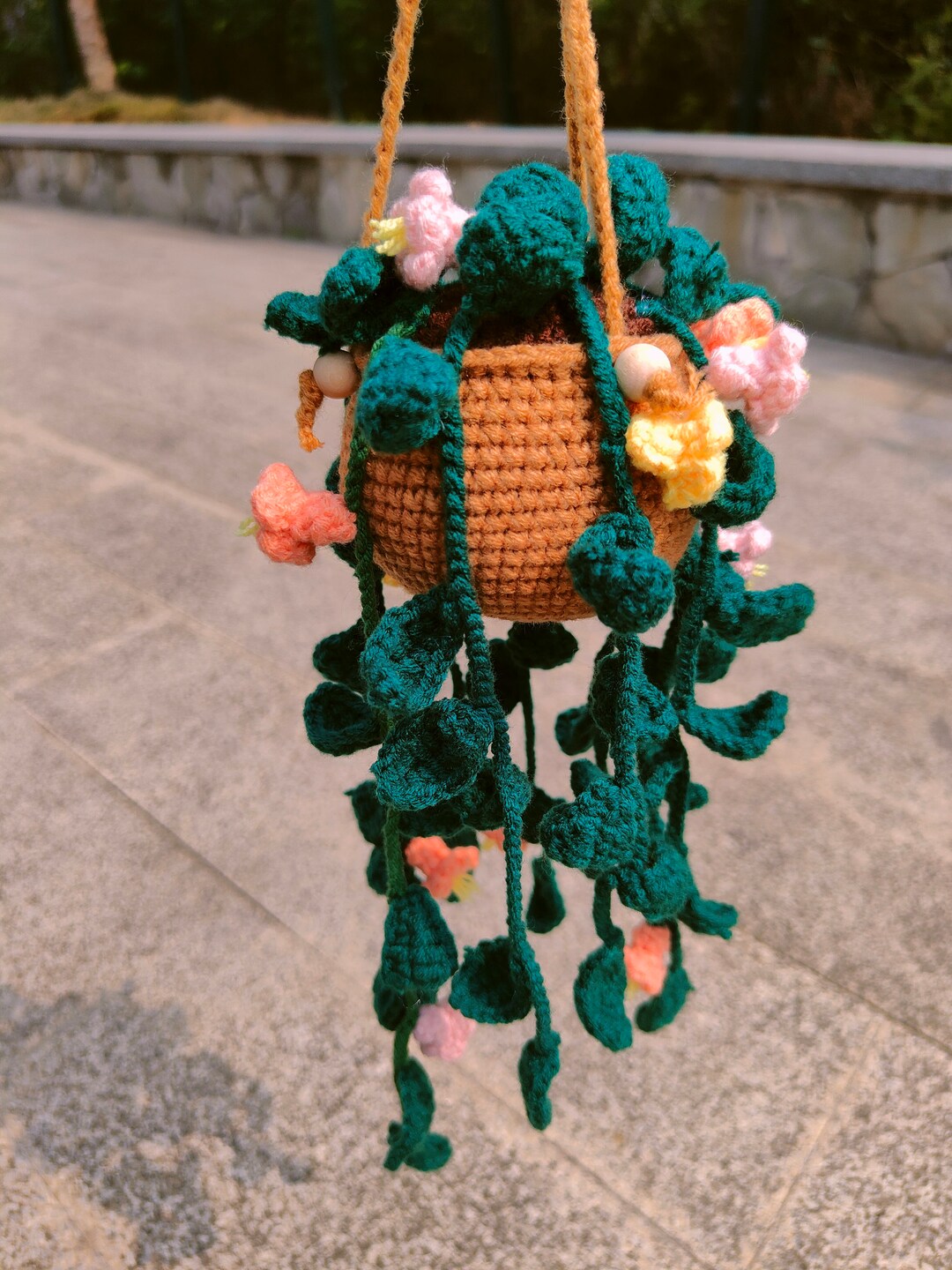Crochet Plant Pattern,crochet Hanging Plant Pattern,flower Basket ...