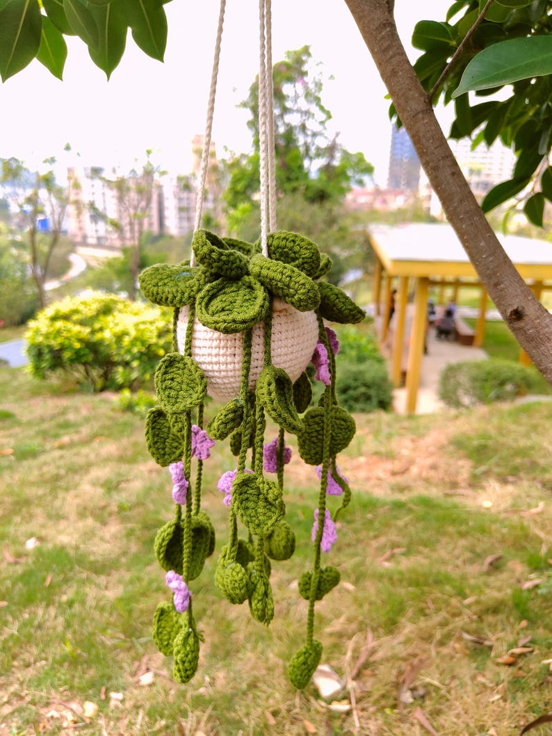 Crochet House Plants,handmade Crochet Plants,diy Plant,easy Crochet ...