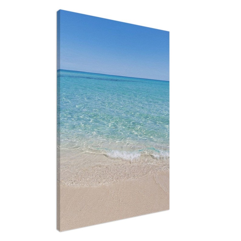 Canvas Mallorca Blue Sea Blue Sky - Etsy