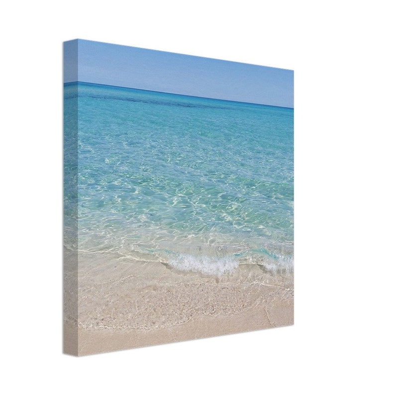 Canvas Mallorca Blue Sea Blue Sky - Etsy