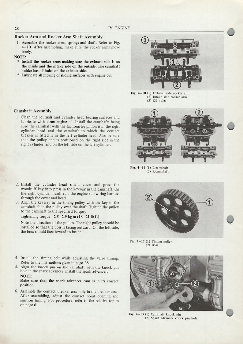 Honda GL1000 Gold-wing Shop Service Repair Manual & Set-up (1975-on) GL ...